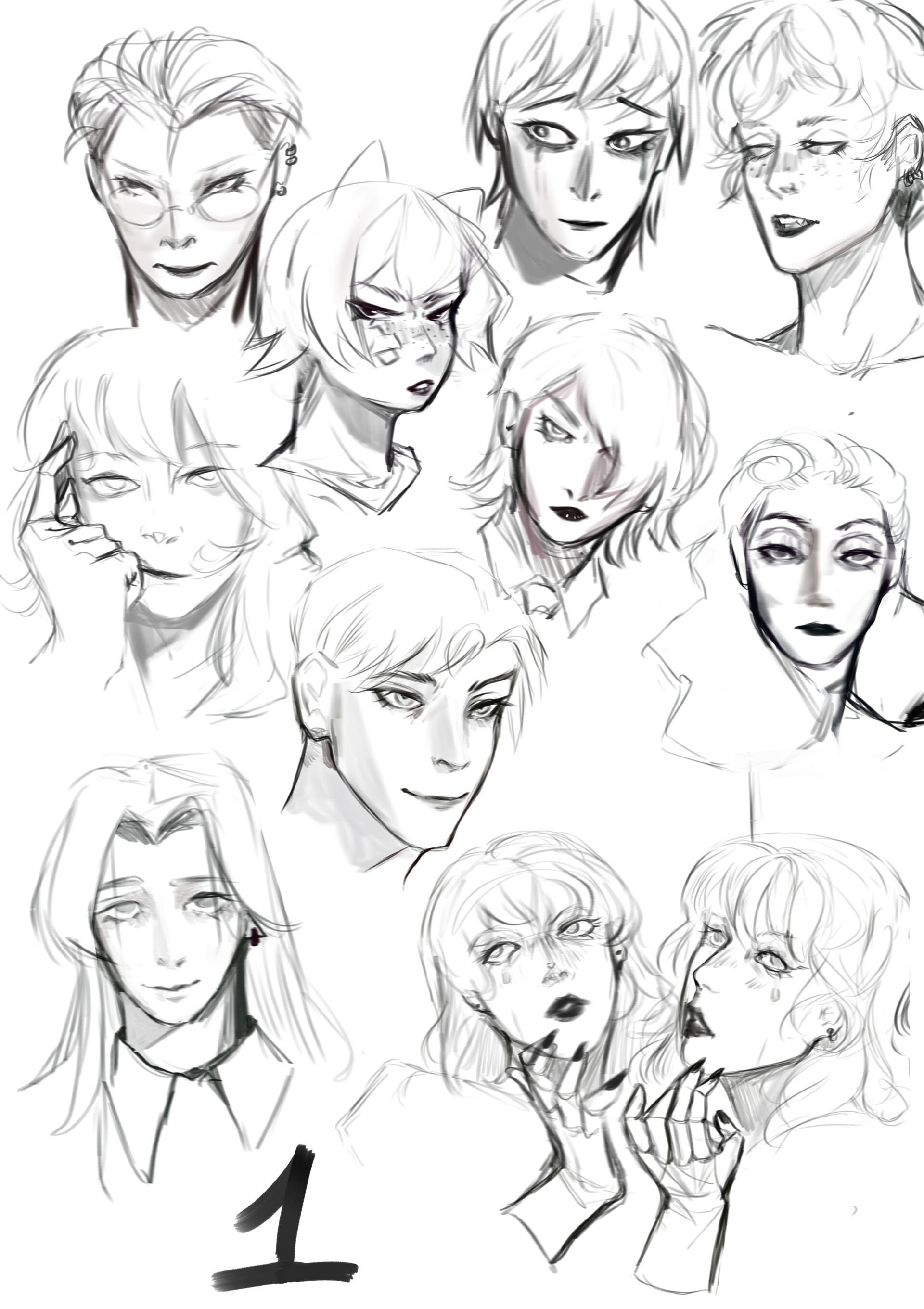 ArtStation - Headshot practices