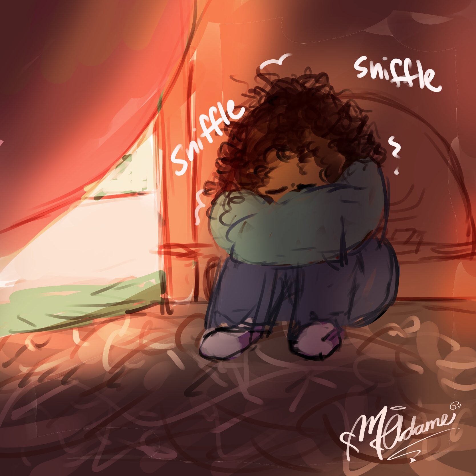 Milan Adame - self-realization comic