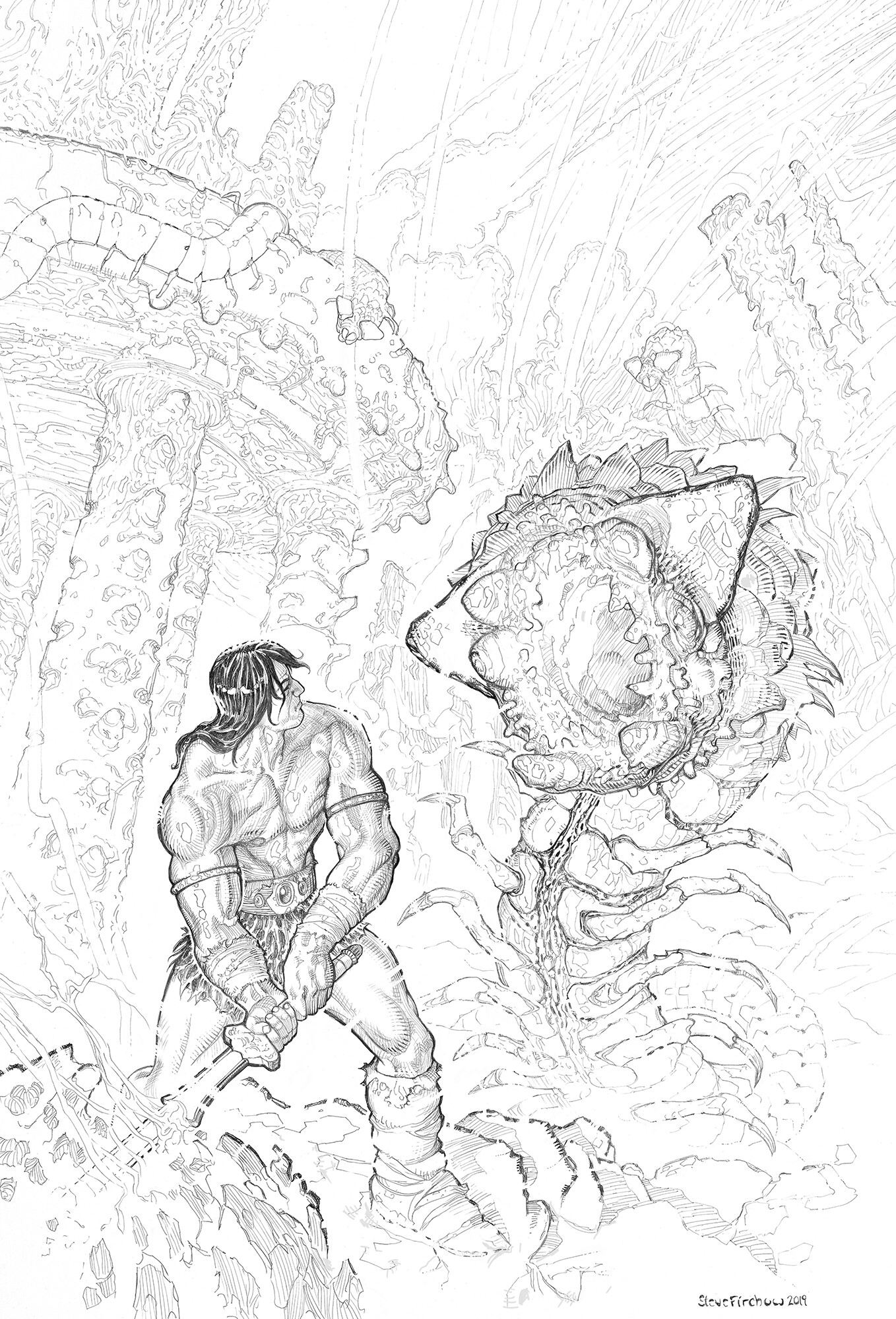 Steve Firchow - Conan and the Ice Worm