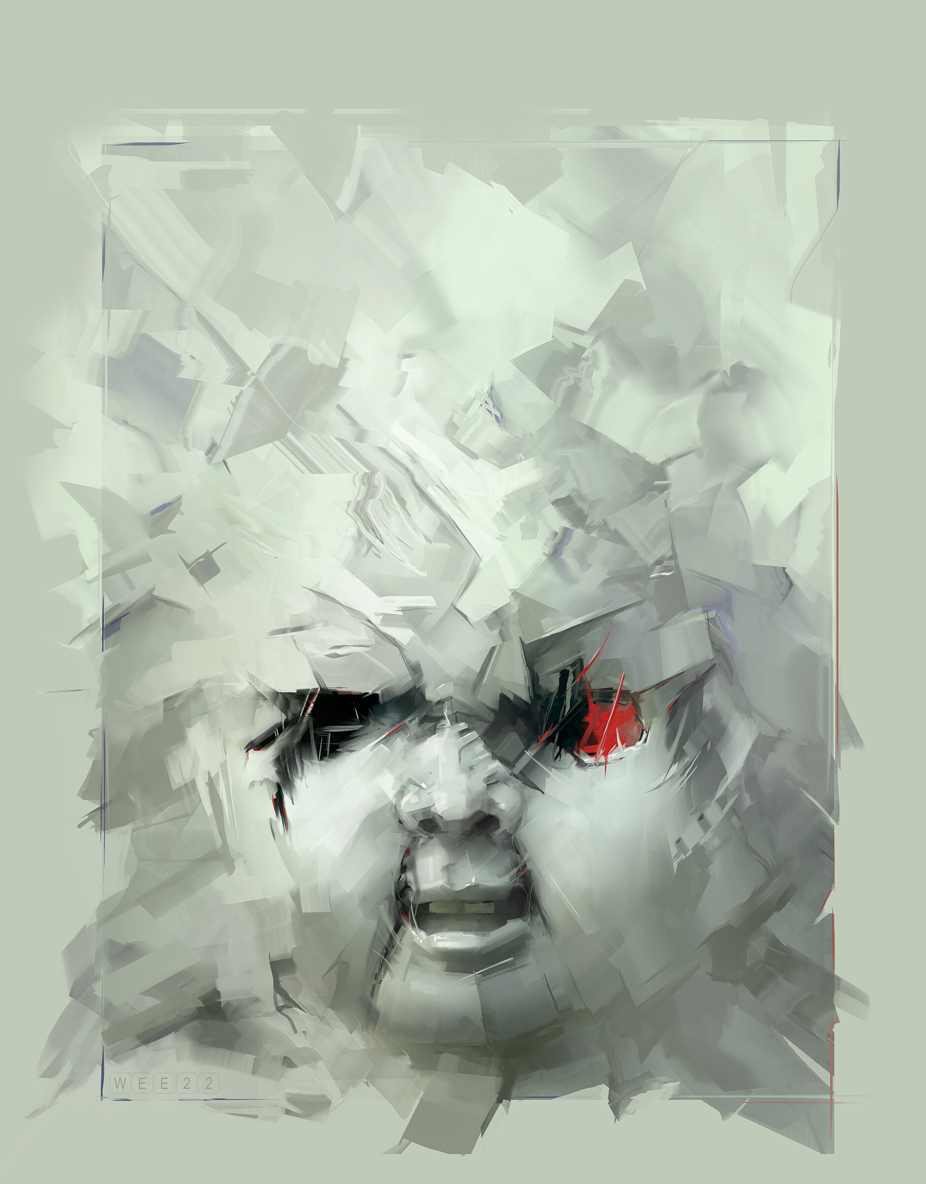 ArtStation - Angry Head