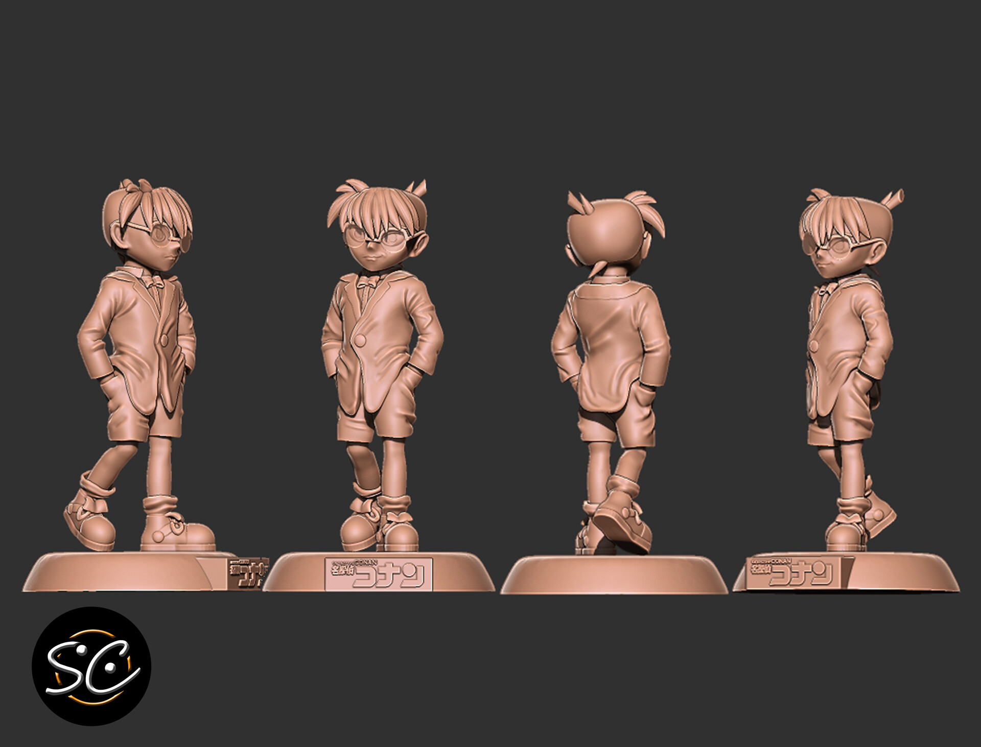 ArtStation - Detective Conan 3D model