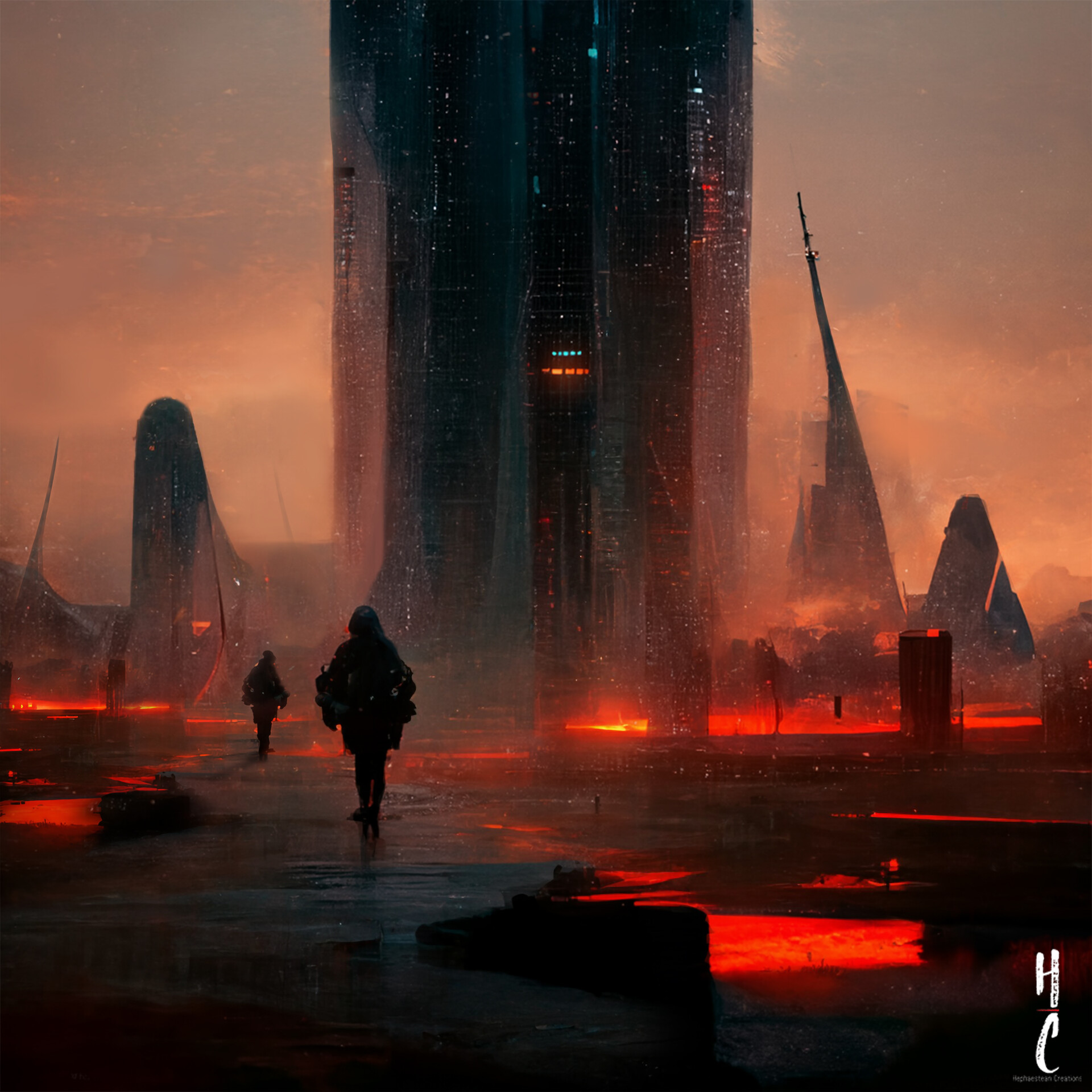 ArtStation - City of Hope Postwar