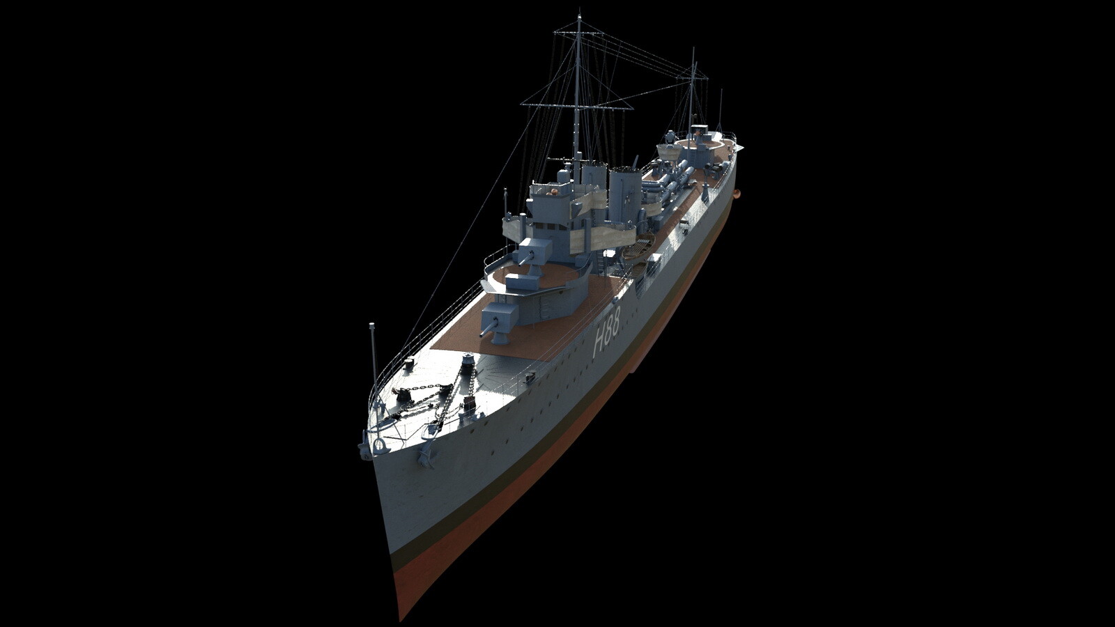 Stefan Dramiński - British destroyer HMS Wakeful