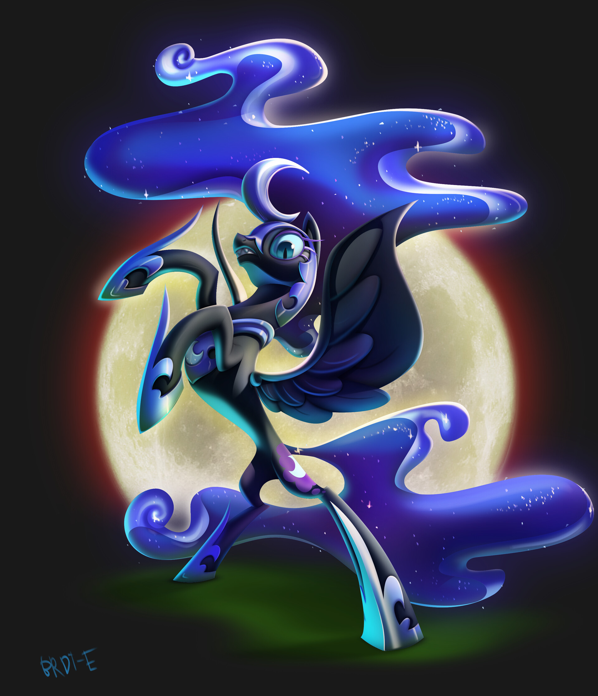 my little pony nightmare moon coloring pages