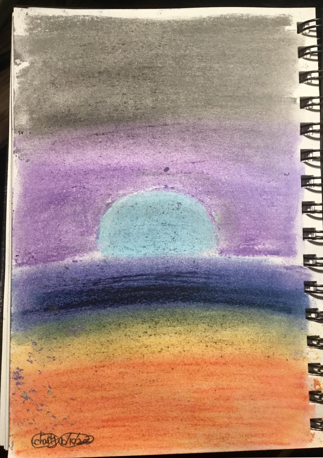 ArtStation - Inktober 2022 - Night horizon