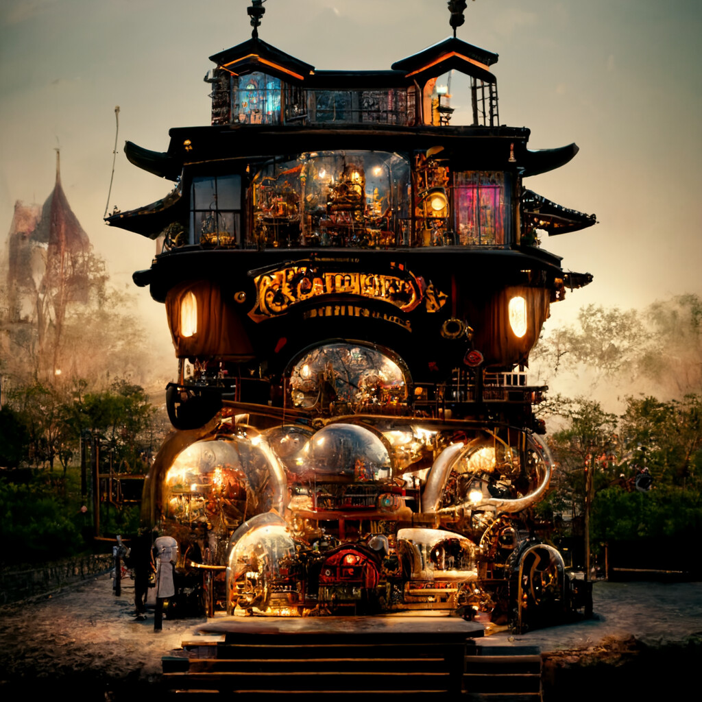 Marta Paulavičiūtė - Hello kitty steampunk theme parks