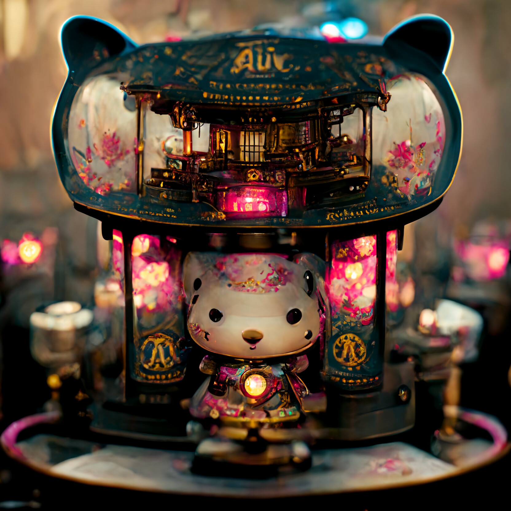 Marta - Hello kitty steampunk theme parks