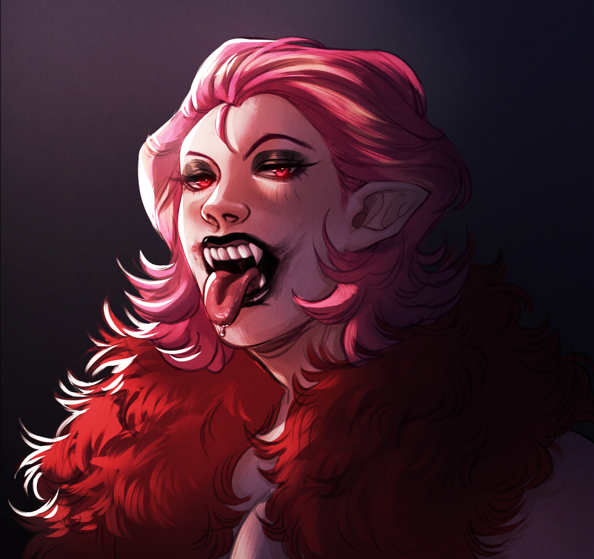 ArtStation - My vampire oc Mary