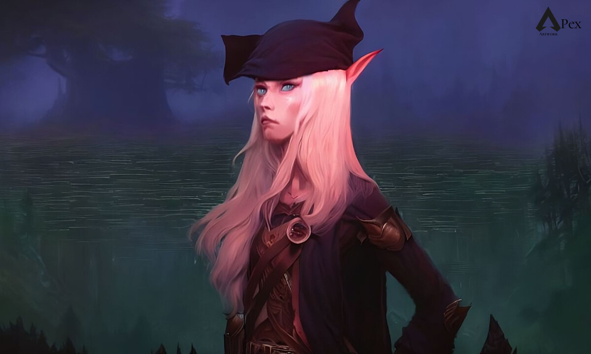 ArtStation - High elf rogue