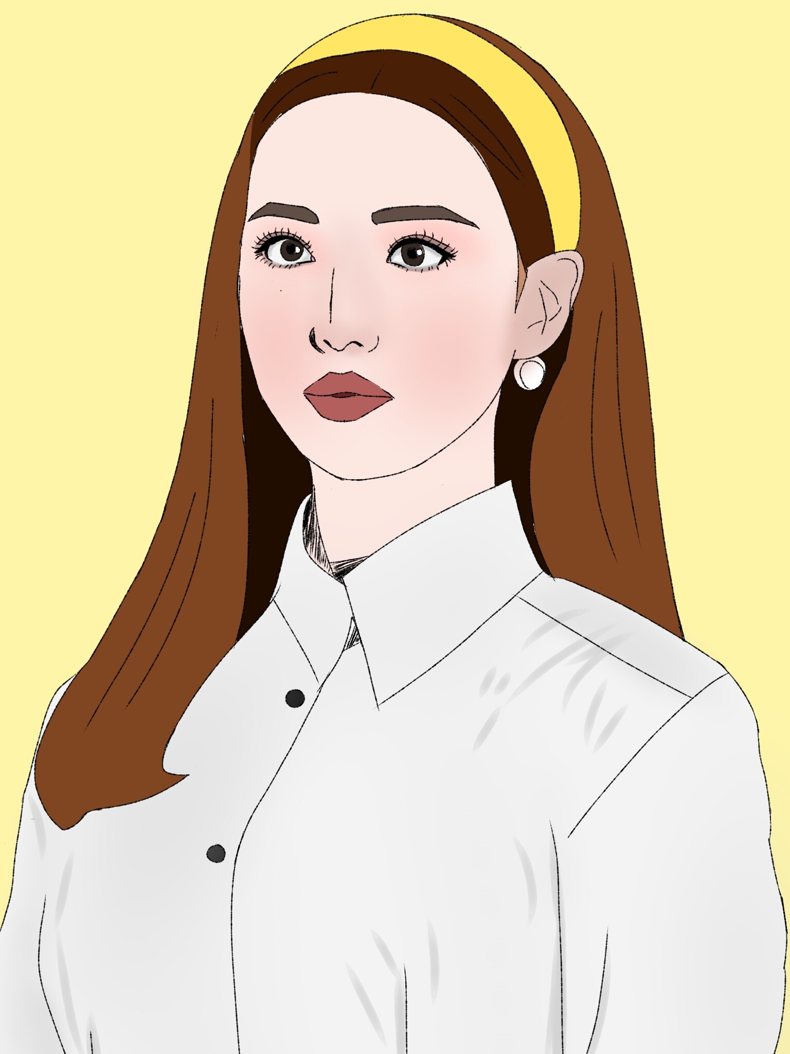 ArtStation - Stylized Portrait (Traced)