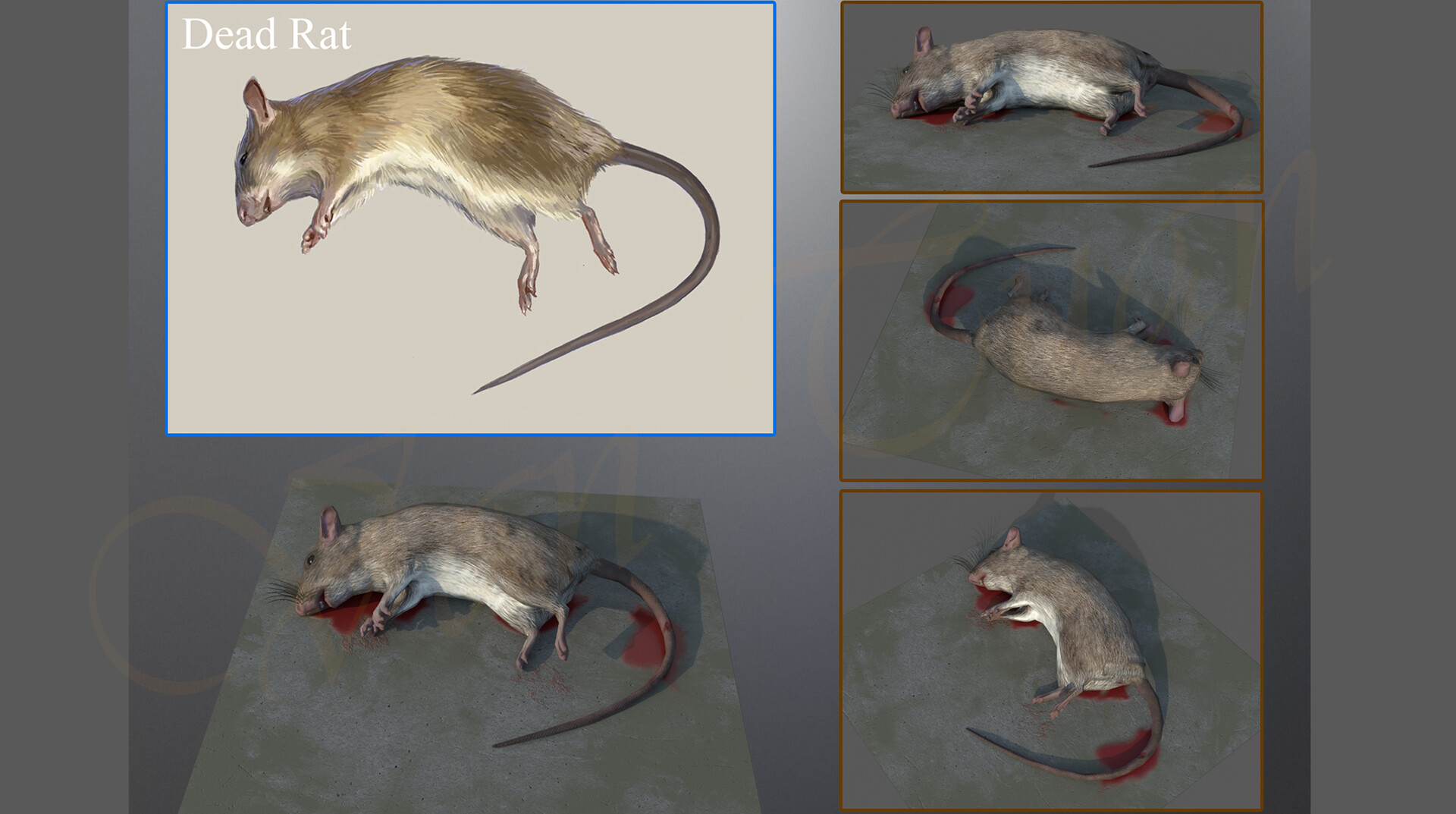 ArtStation - Dead_Rat