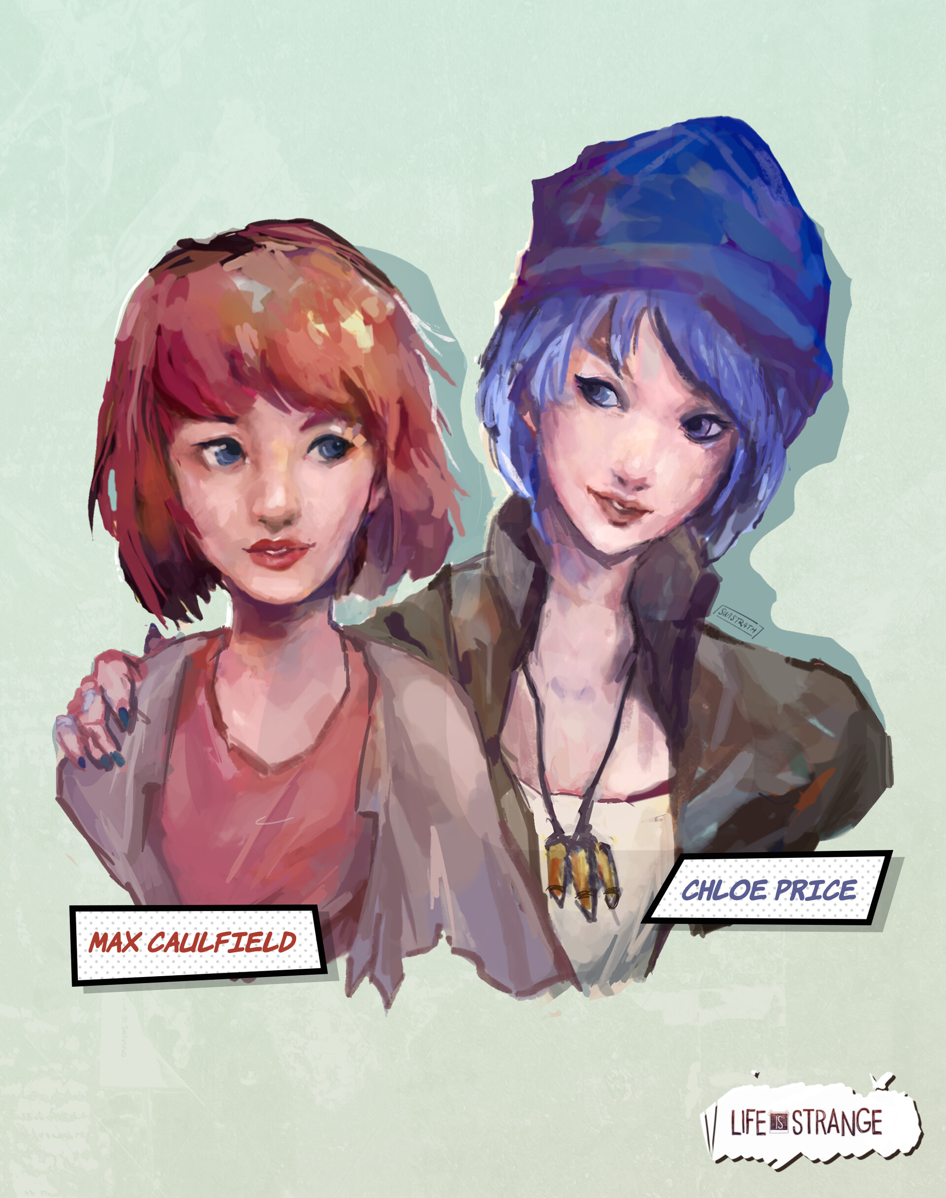 ArtStation - Life is Strange, Max & Chloe [Pricefield]
