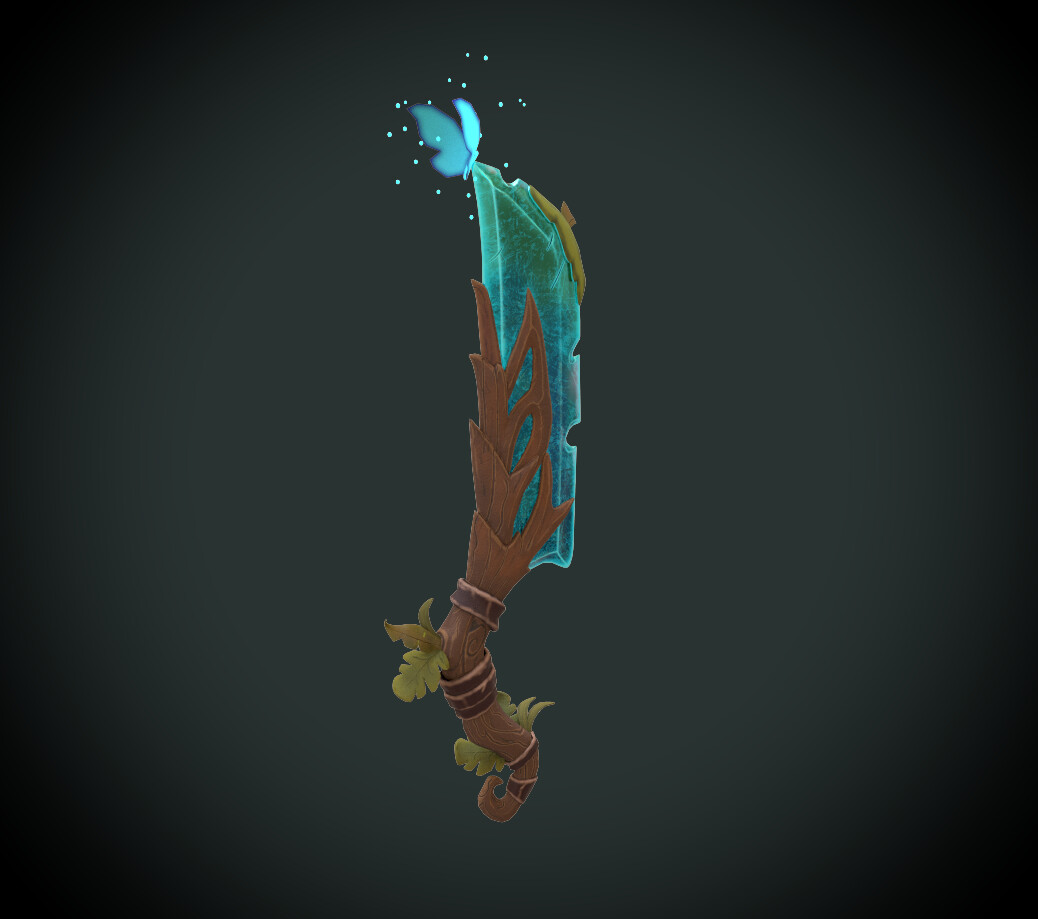 ArtStation - Enchanted Forest Blade