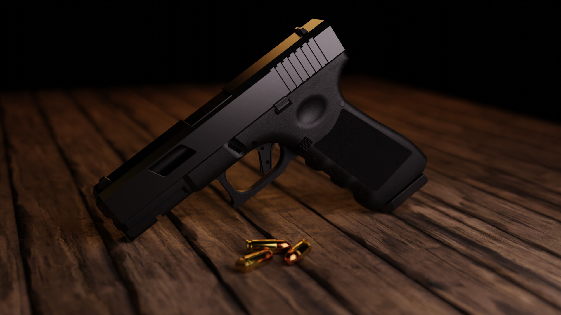 Glock 17 render by Bear53 — ProUser.Me