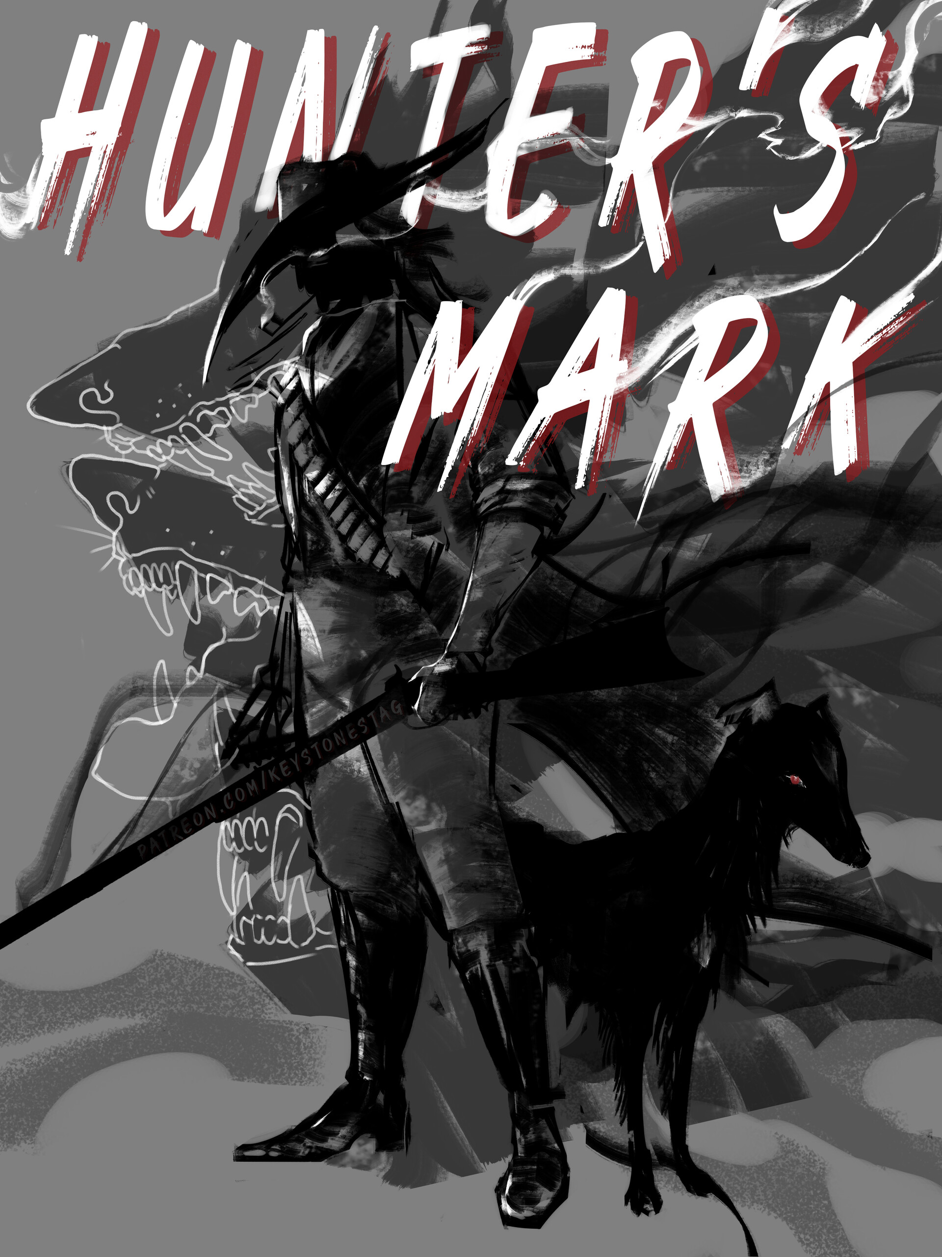 ArtStation - One Shot Graphic - Hunter's Mark