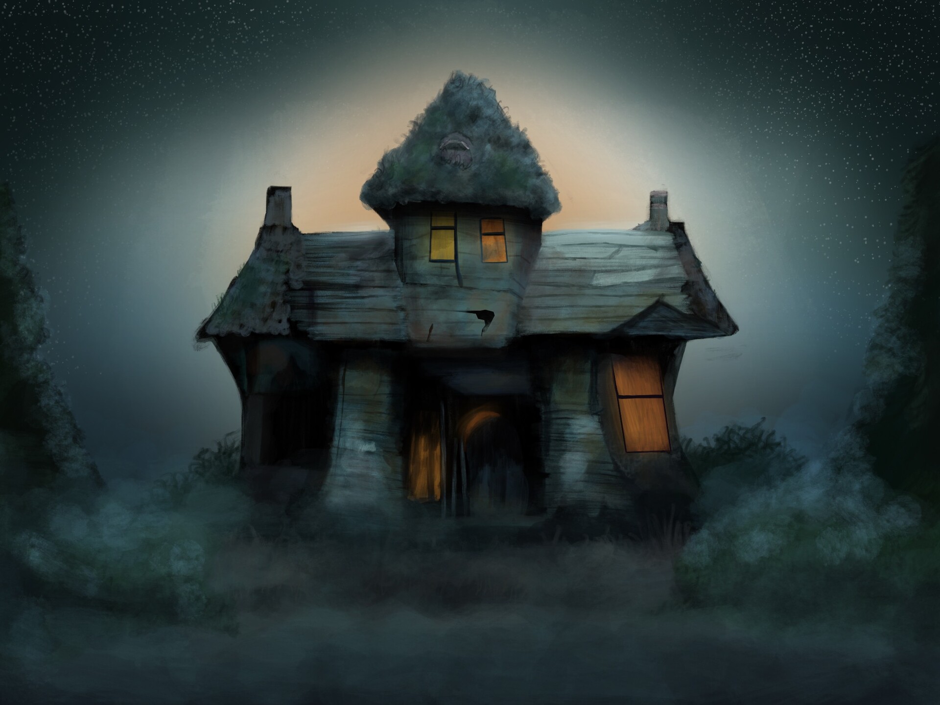 ArtStation - Spooky House