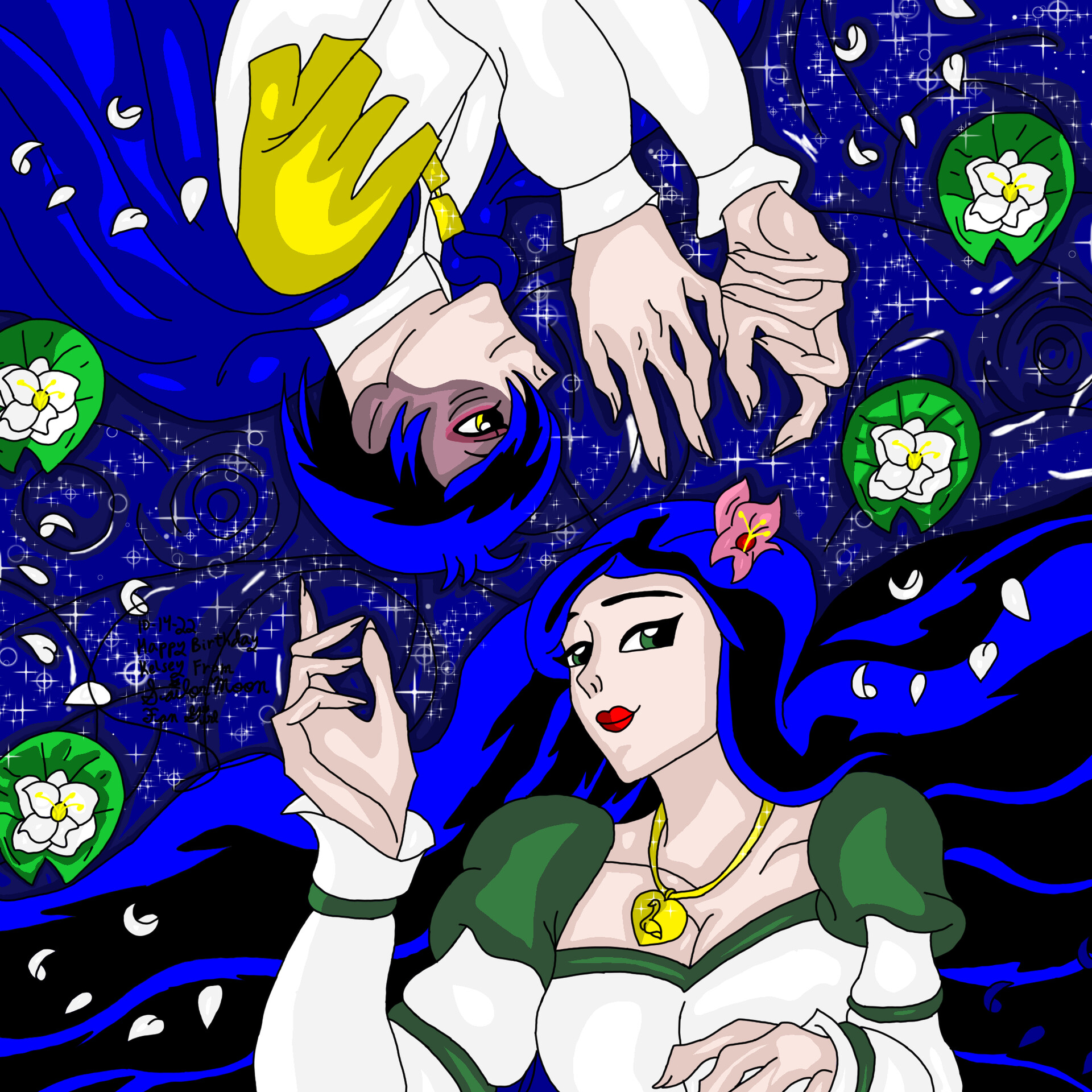 ArtStation - Zuko And Akiko As Odette And Derek