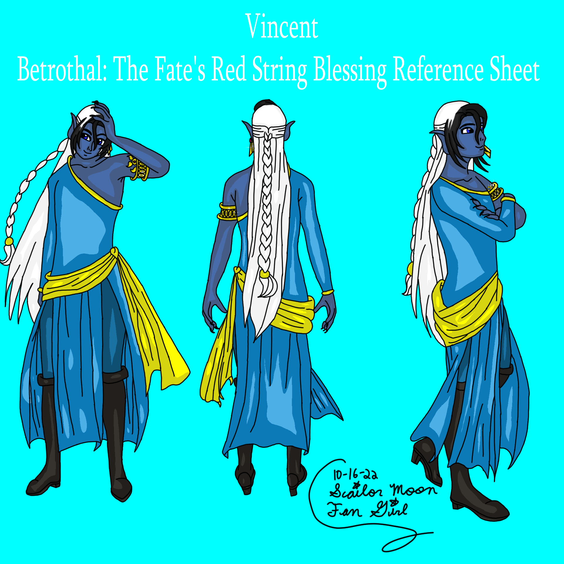ArtStation - Vincent Betrothal: TFRSBR Reference Sheet