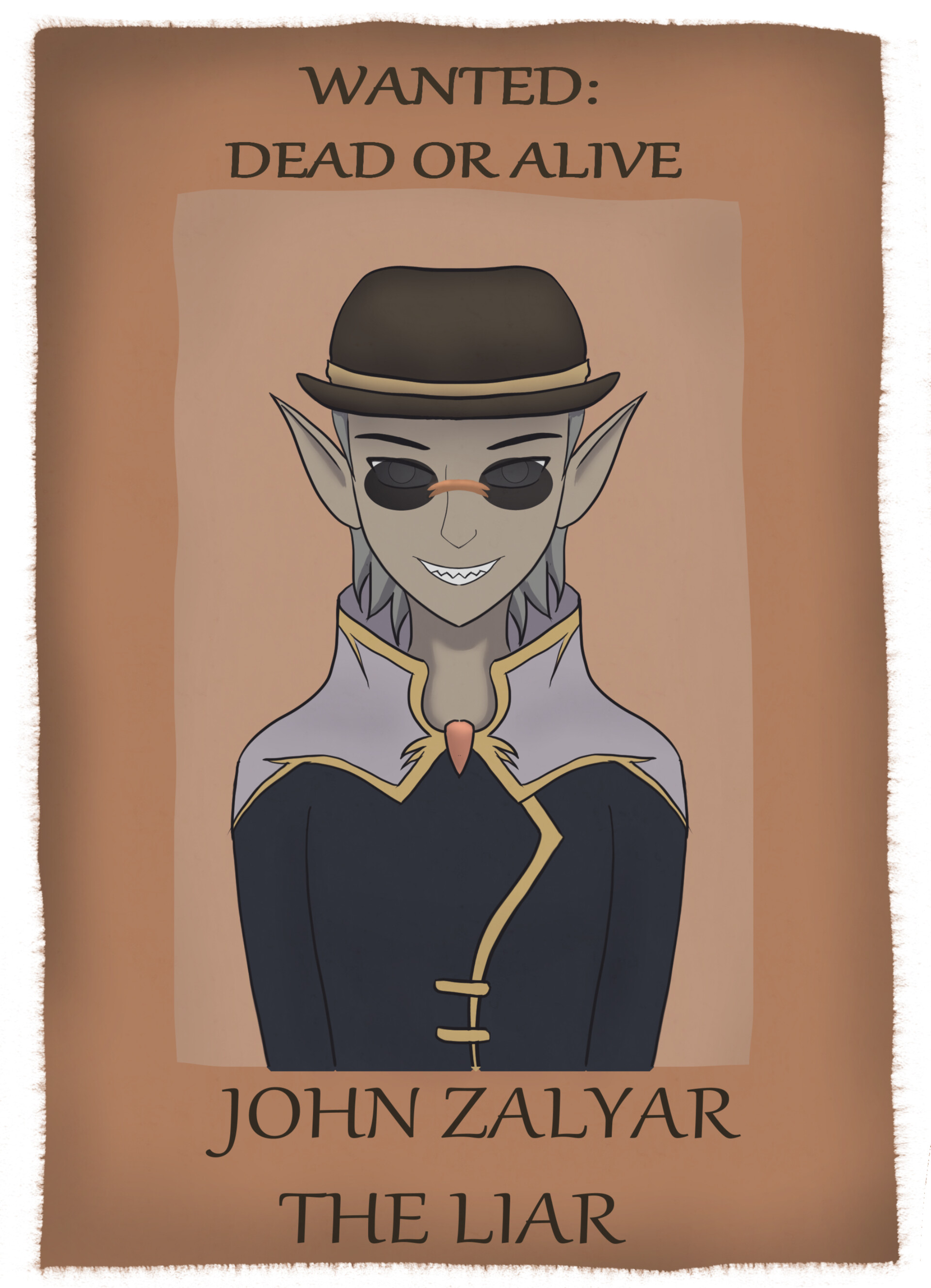 ArtStation - DnD Charcter Art: Party Member John