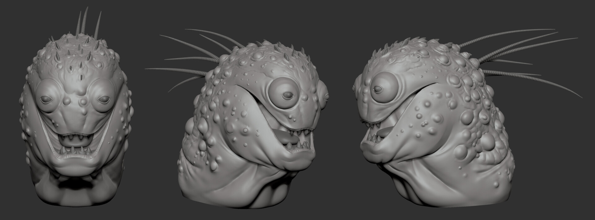 ArtStation - Alien Heads