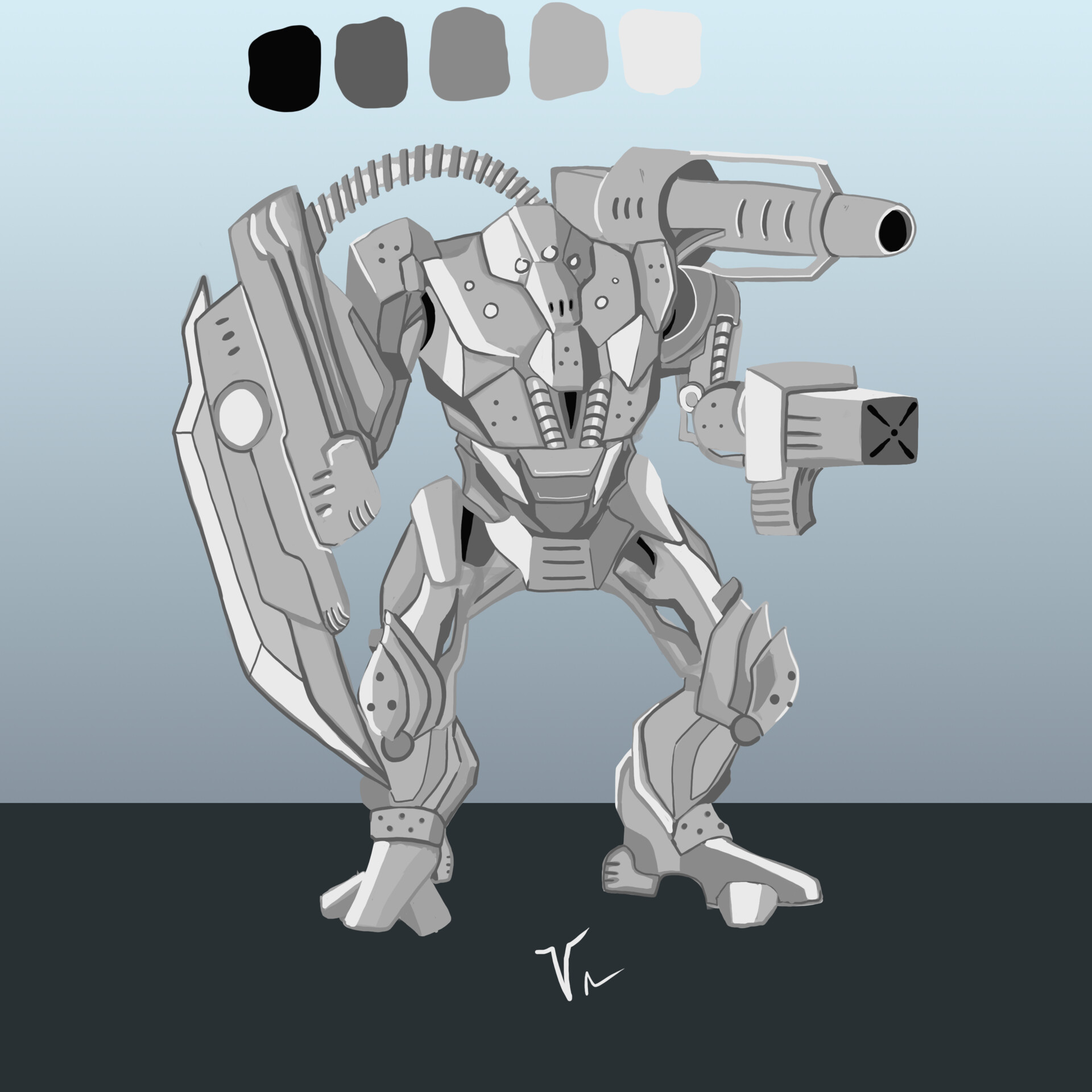 ArtStation - Mech Concept