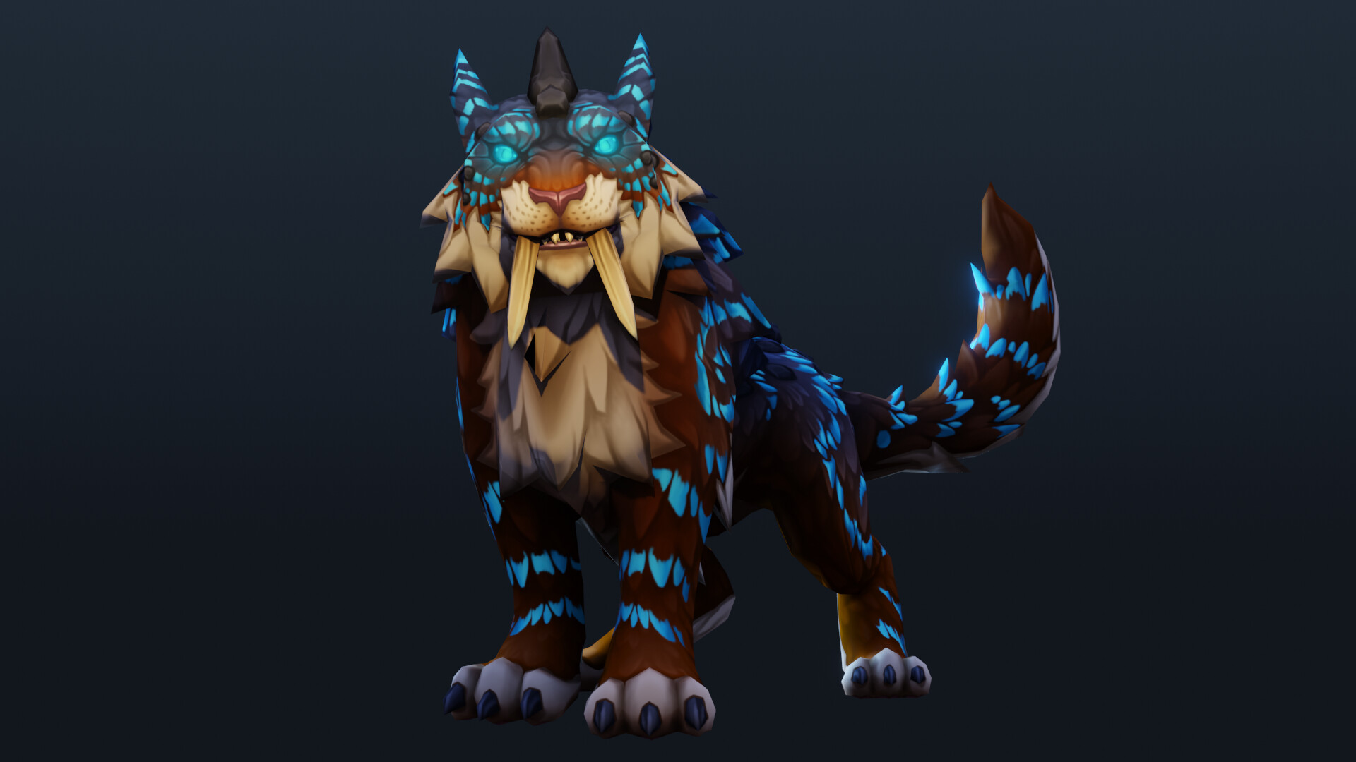 Marta Pańczak - Stylized creature concept & textures - Ancient Panther