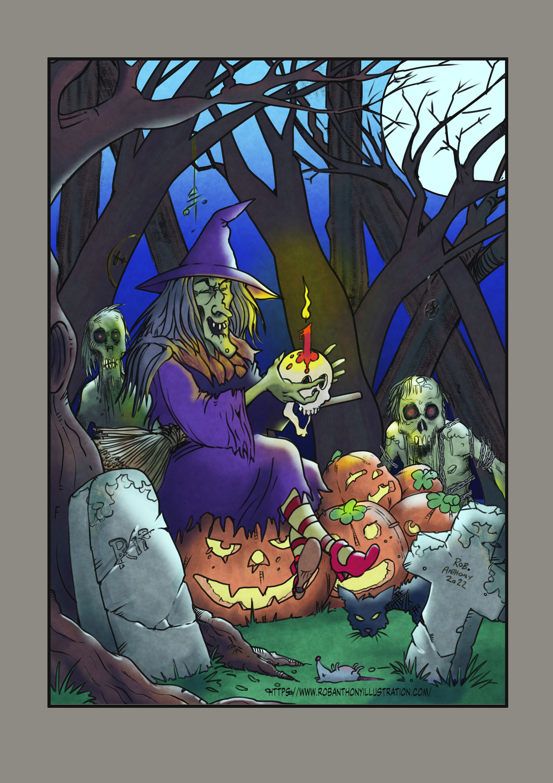 ArtStation - The Witching Hour.