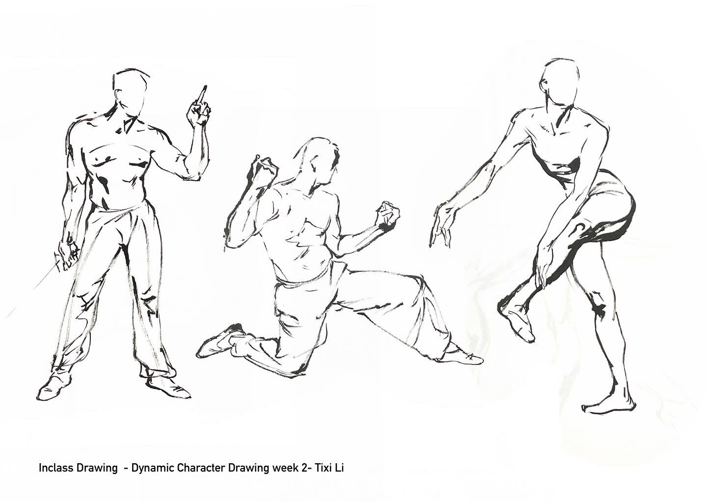 TixiLi - Dynamic Figure drawing