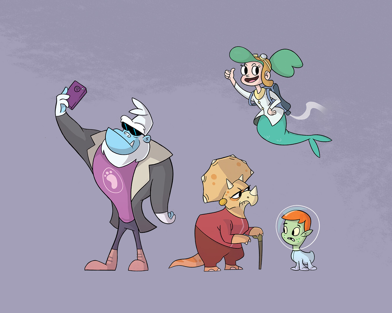 ArtStation - Toons characters