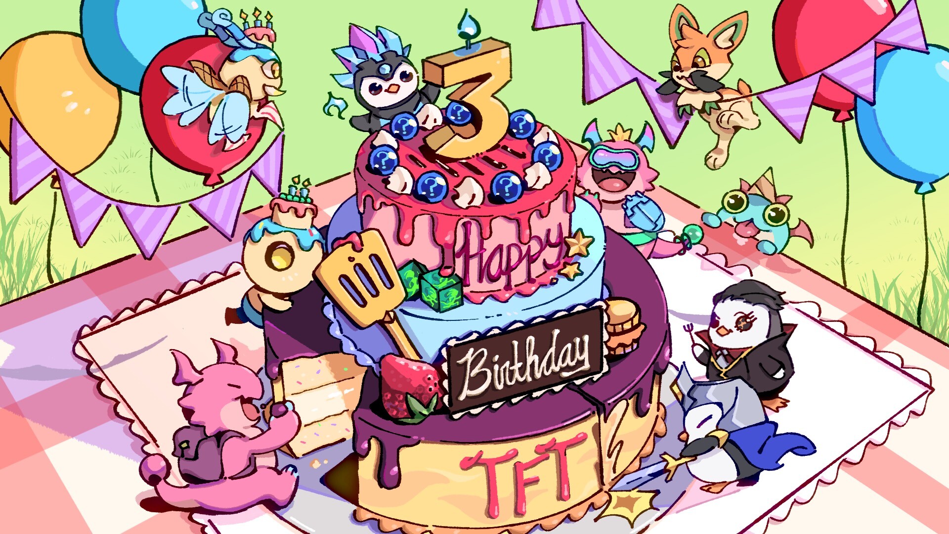 ArtStation - TFT 3rd Anniversary Collaboration