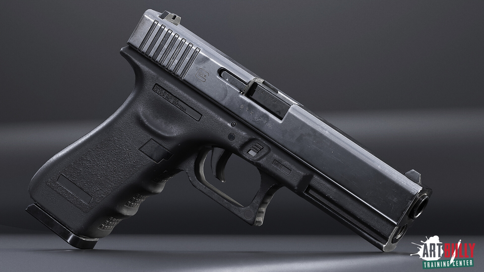 ArtStation - Glock 17 Gen 4