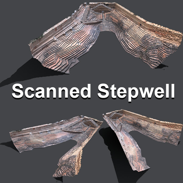 ArtStation - Step Well Low Poly