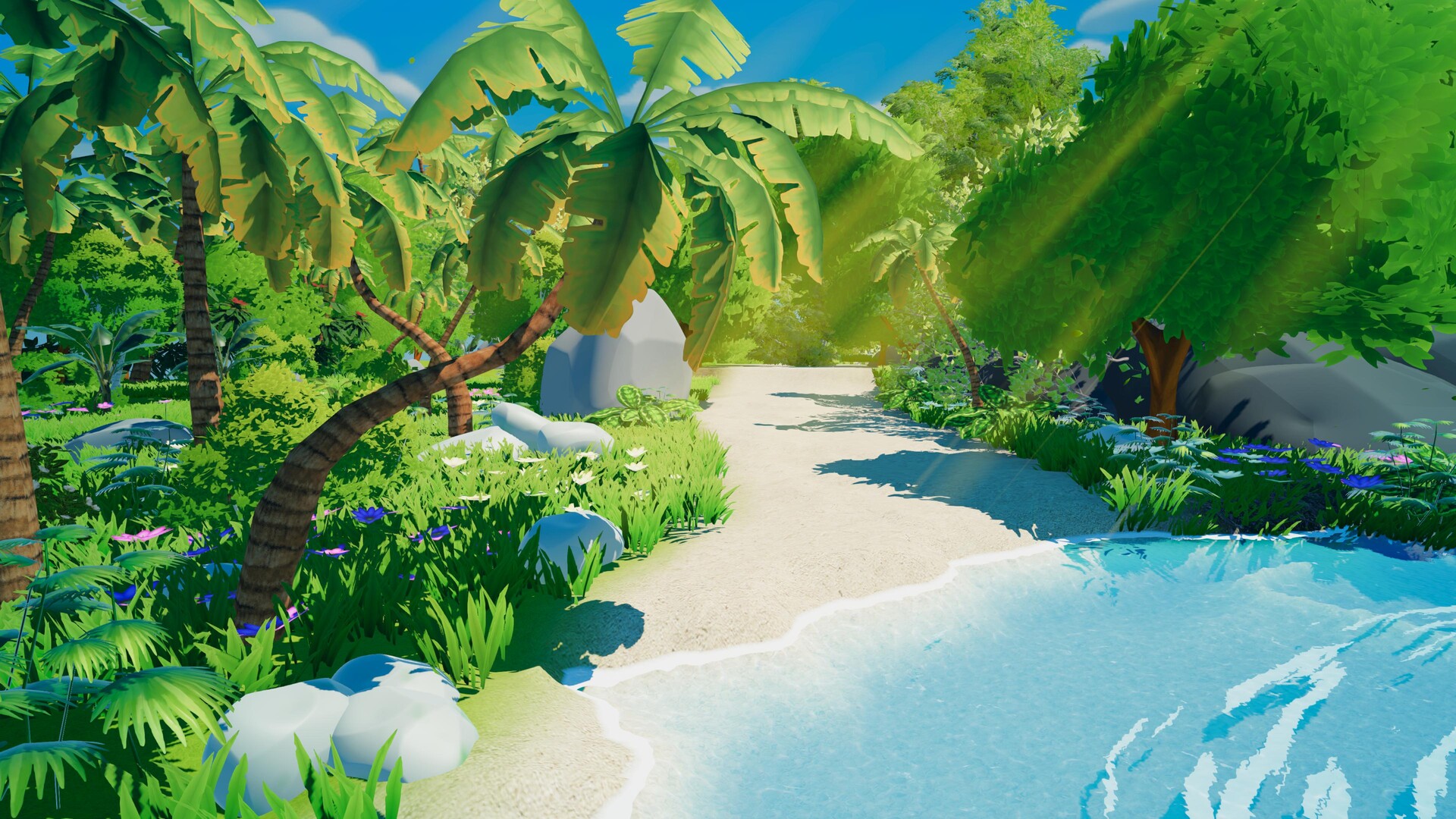 ArtStation - Stylized Forest Island