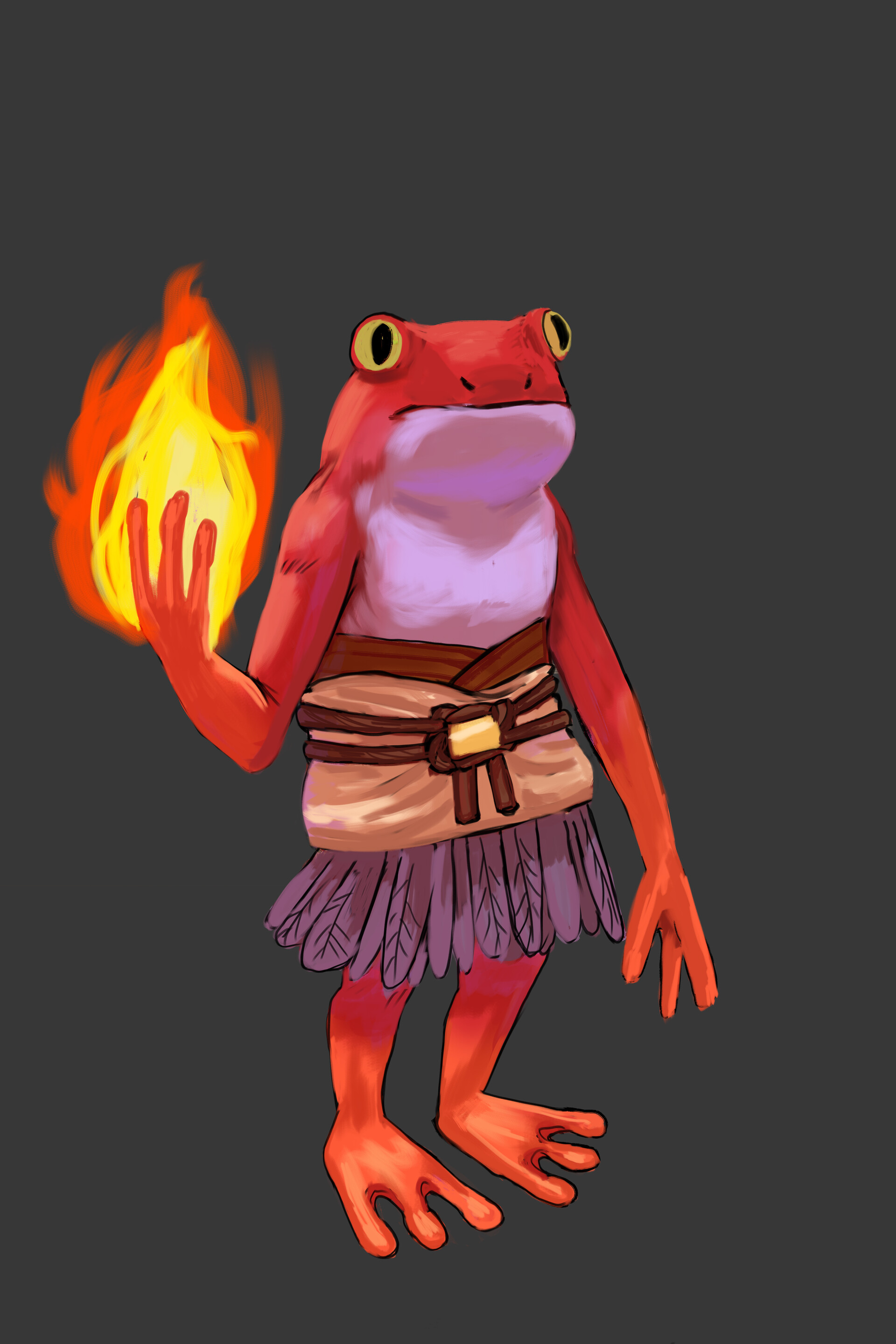 ArtStation - Dnd inspired frog