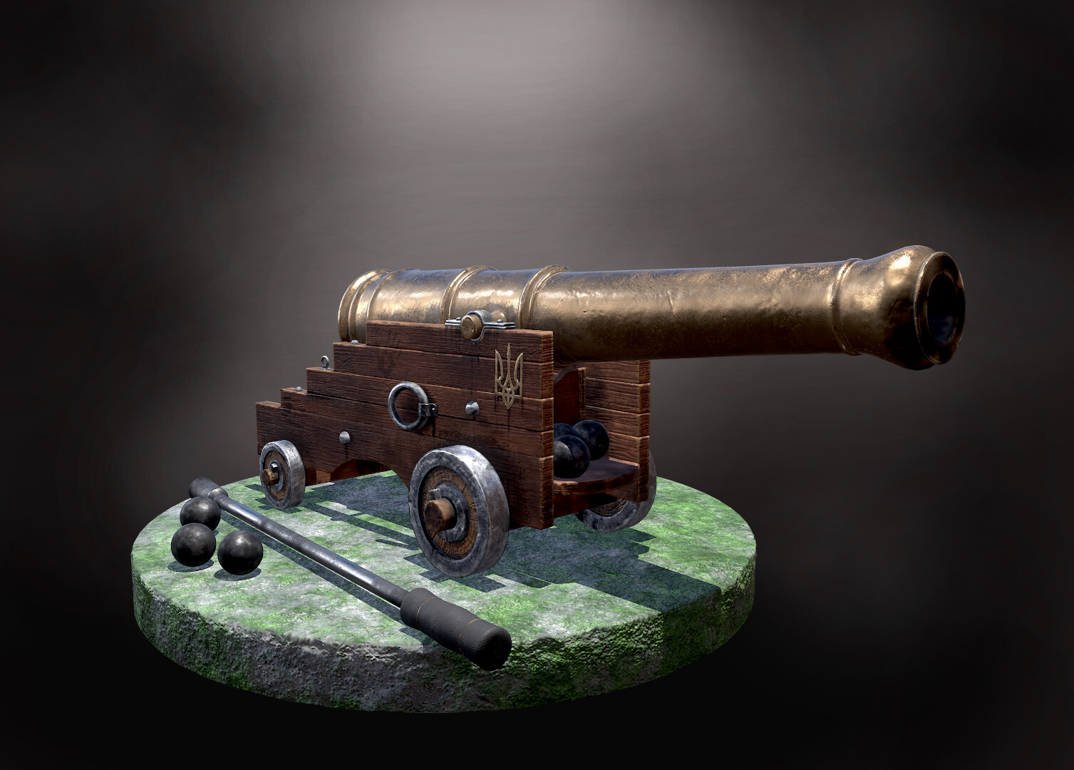 ArtStation - Ship cannon