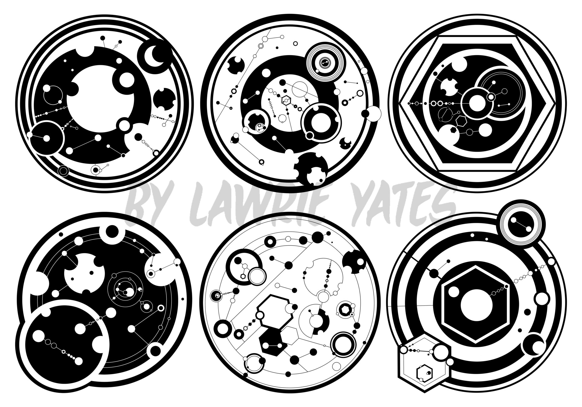 ArtStation - Circular Gallifreyan