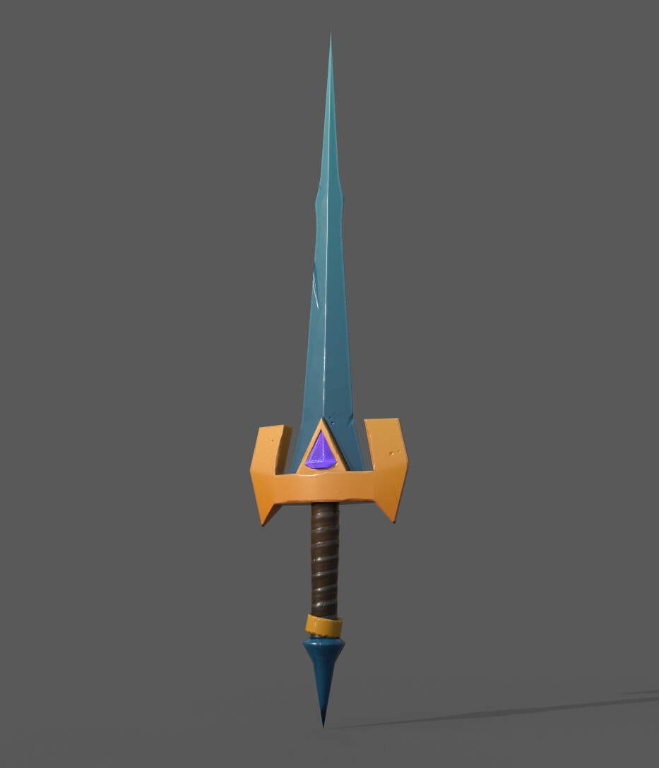 ArtStation - Stylized Tier 3 Sword