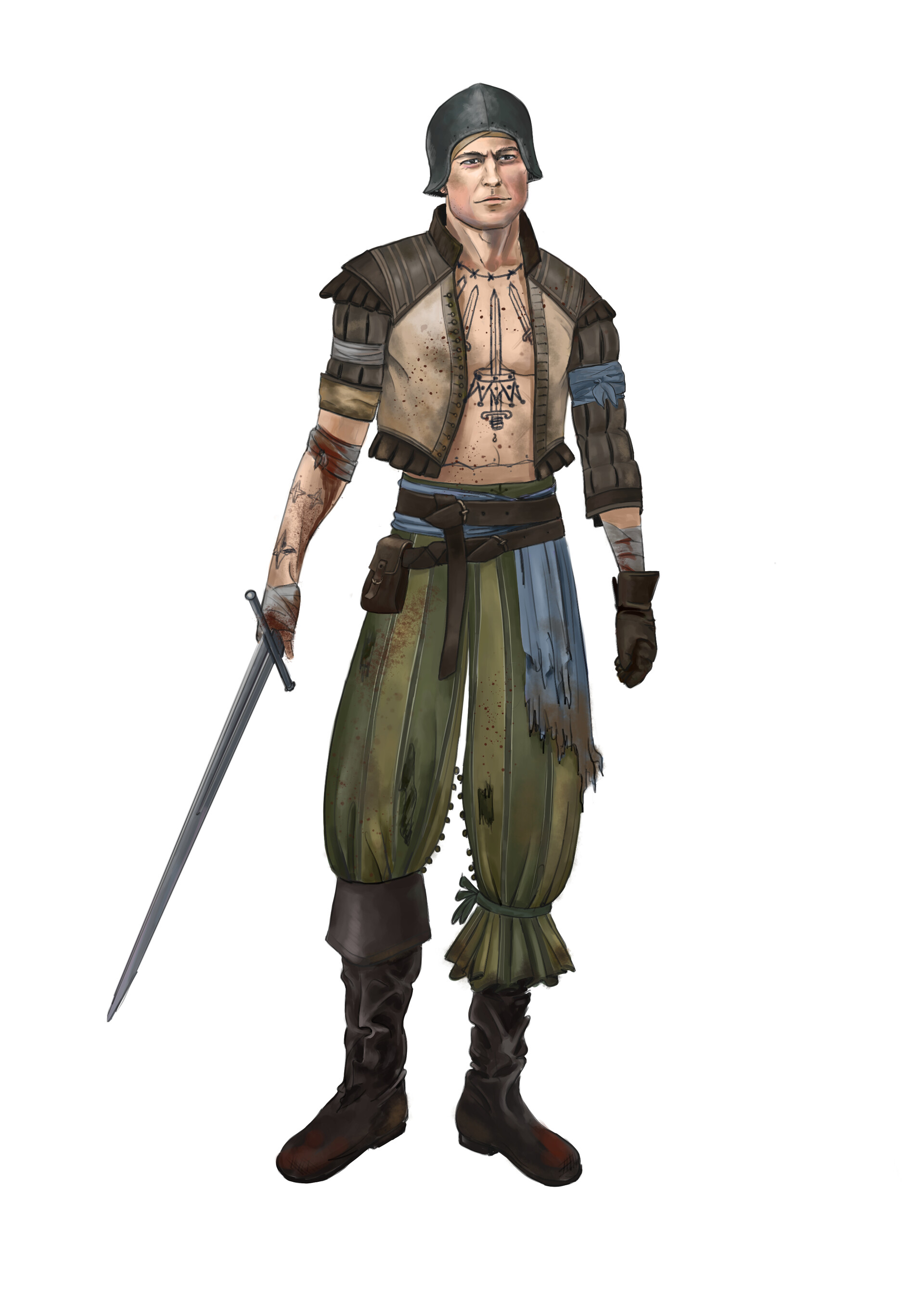 ArtStation - Sketches of bandits