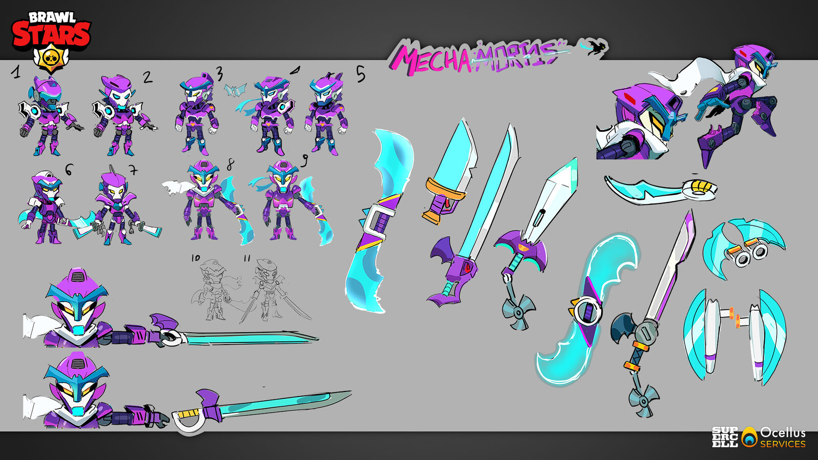 Ocellus - SERVICES - Brawl Stars : Mecha Mortis