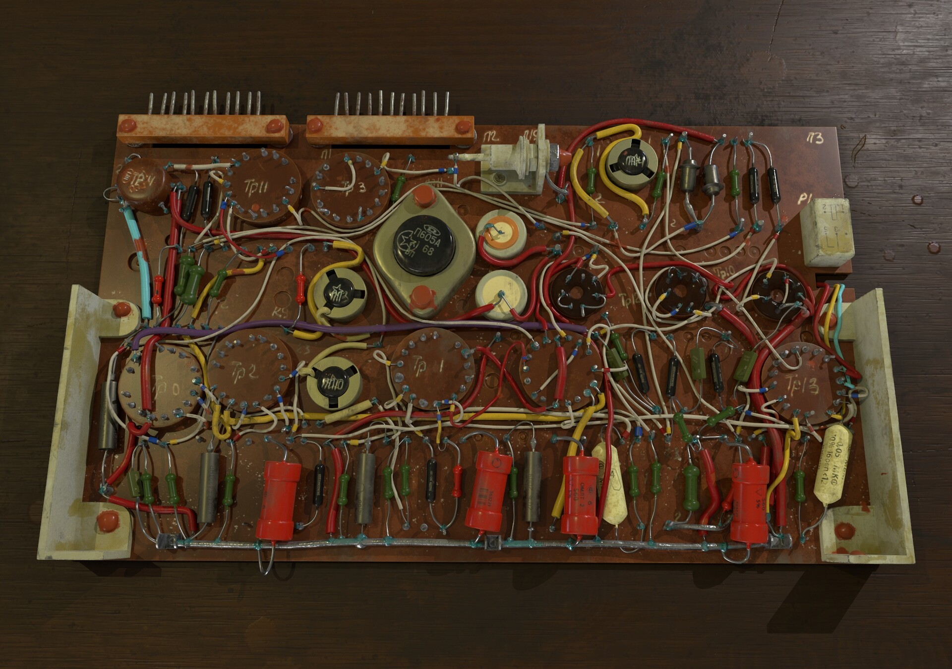 ArtStation - Electronic board