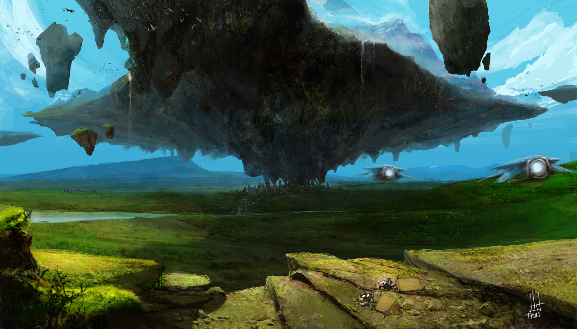 ArtStation - The Celestial Island