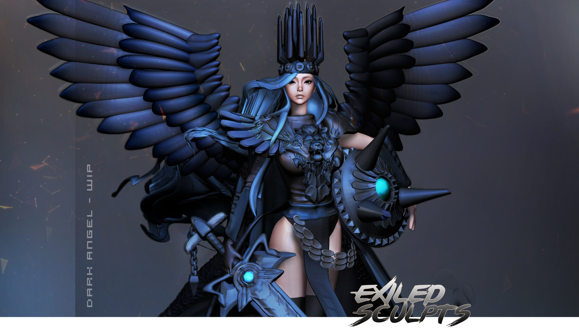 ArtStation - Dark Angel (WIP)
