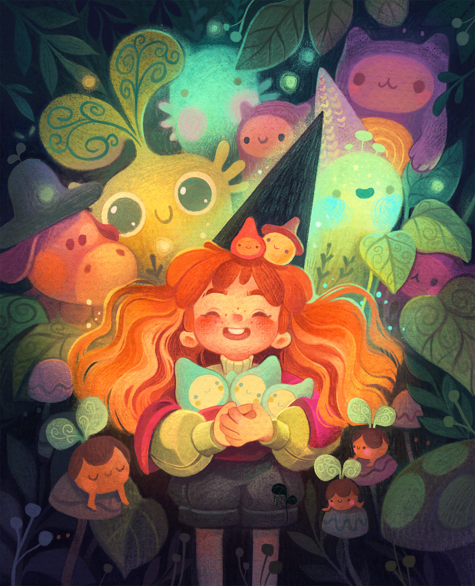 Magical Best Fiends by Kate Pellerin : r/ImaginaryAww