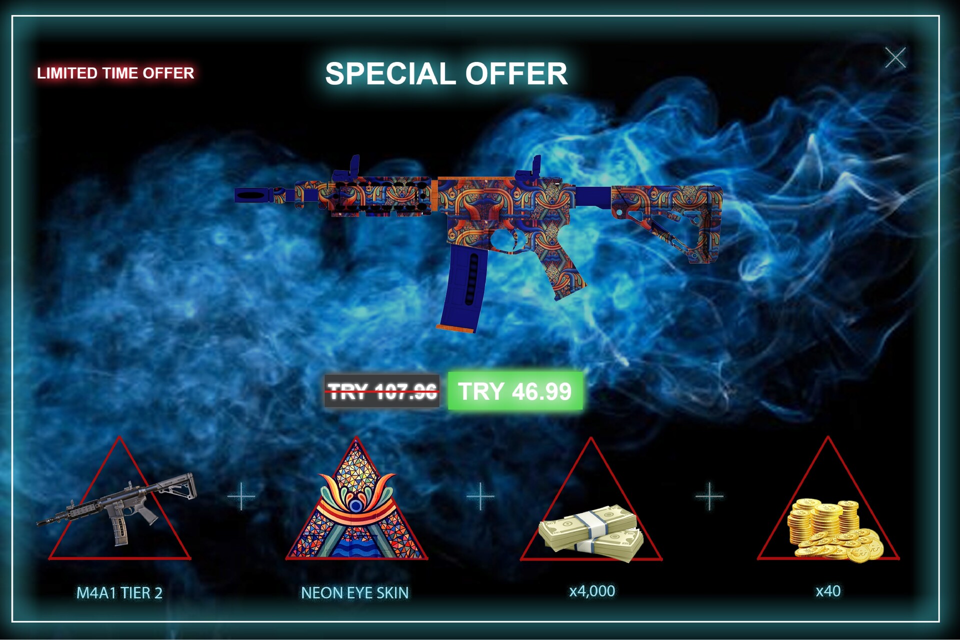 ArtStation - Special Offer Screen Design