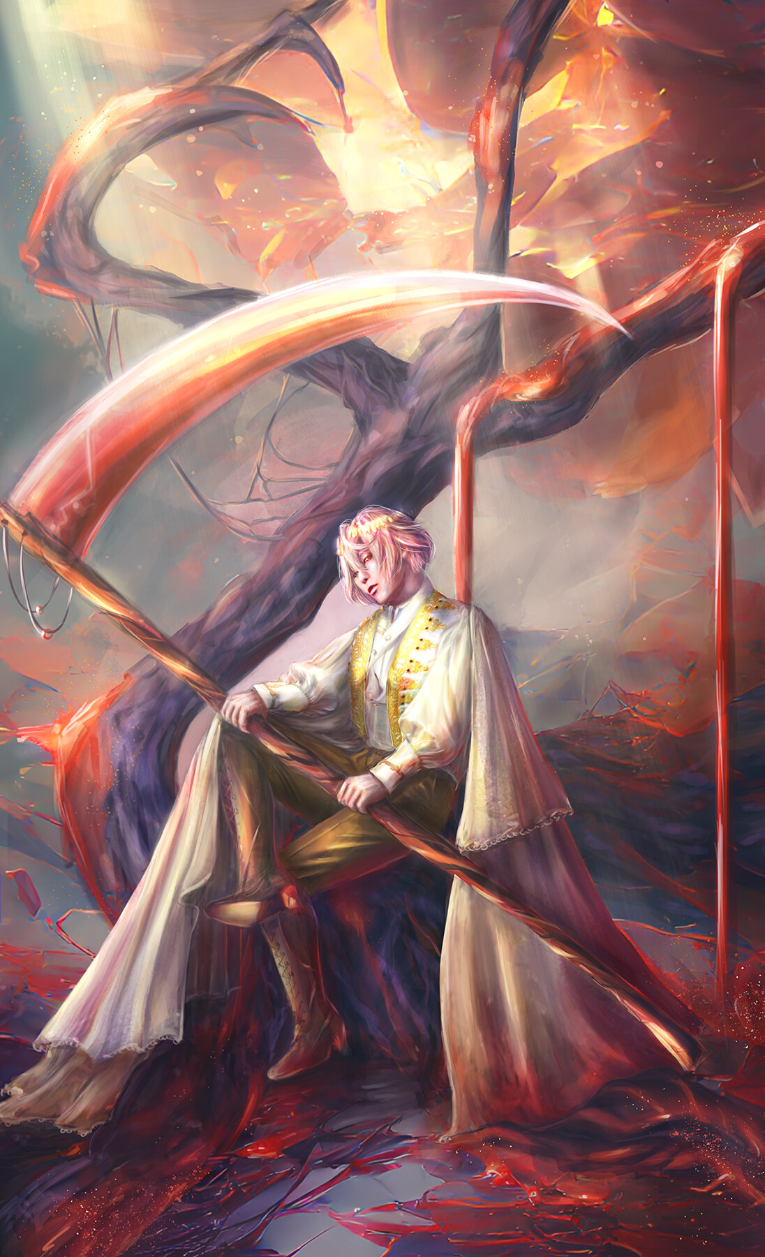 ArtStation - Celestial warrior