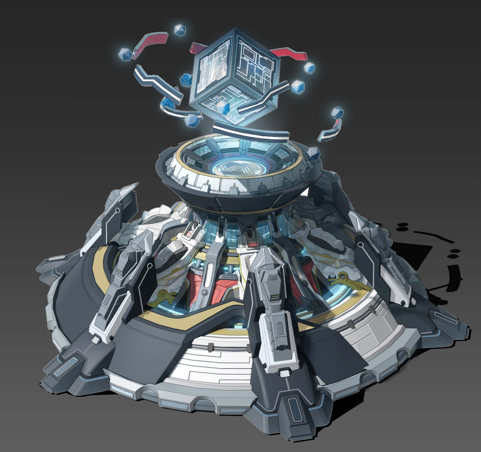 ArtStation - Science Fiction Energy Center