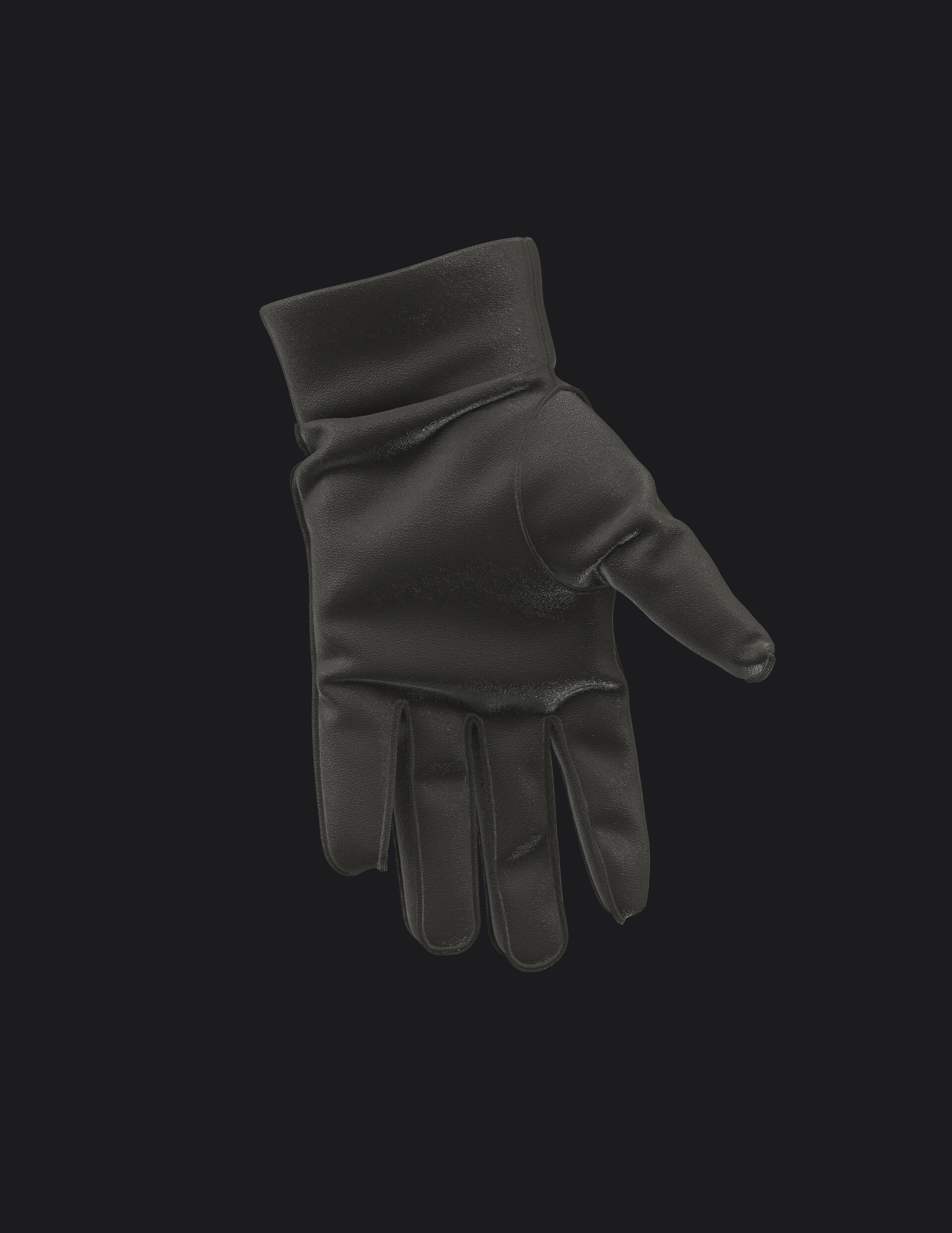 ArtStation - Leather Work Gloves