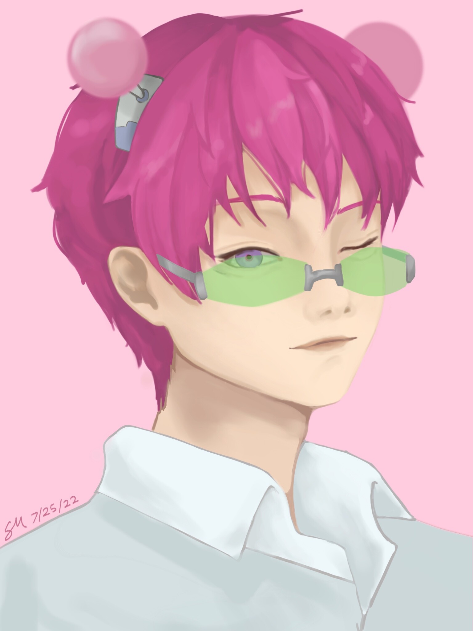 ArtStation - Saiki K fanart