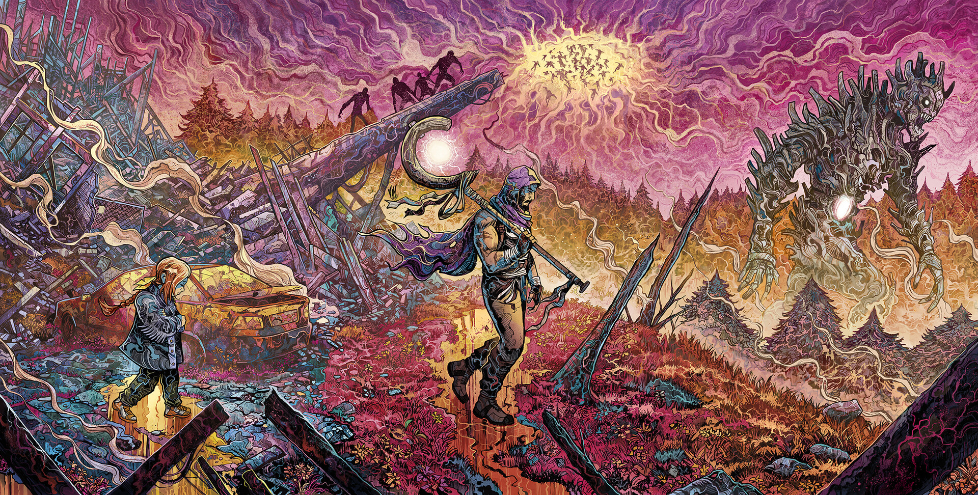 ArtStation - Behold, Behemoth Gatefold cover