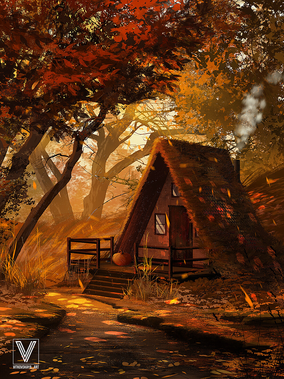 ArtStation - Autumn House